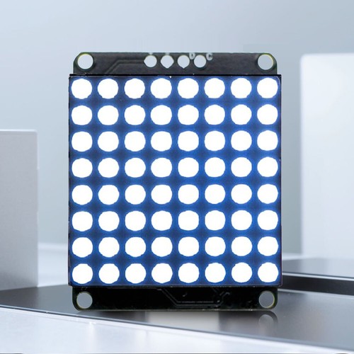 5 8x8 Ht16k33 Dot Matrix Led Display Module Microcontroller Module For Arduino Ebay