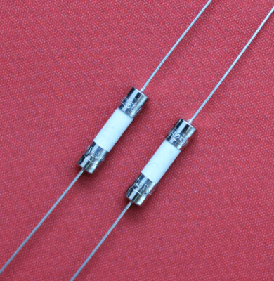5pcs T5AH250V, T5A250V AXIAL, CERAMIC fuses 5x20mm, 5 Amp 250V, SLOW ...