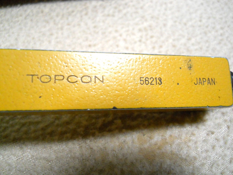 Vintage Topcon 56213 Hand Level Surveyor's Tool with Leather Case | eBay