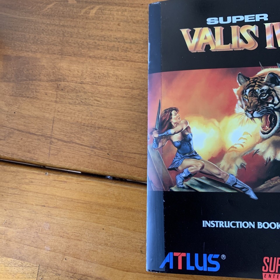 Super Valis IV (SNES, 1993) CIB Great Condition, Awesome Platformer ...