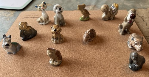 12 Small (Wade Whimsies) Animal Figurines | eBay UK