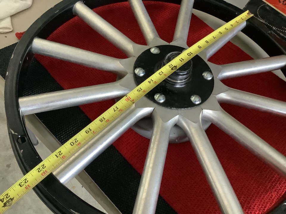 Ford Model T Aluminum 12 Spoke Wheel,(Not Wood)Vintage T Model Wheel | eBay