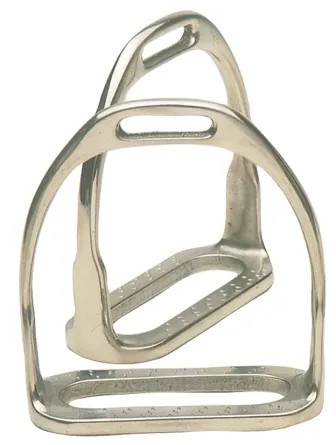 Stainless Steel Two Bar Hunting Stirrups 4.1/4" (11.0cm) | eBay Australia