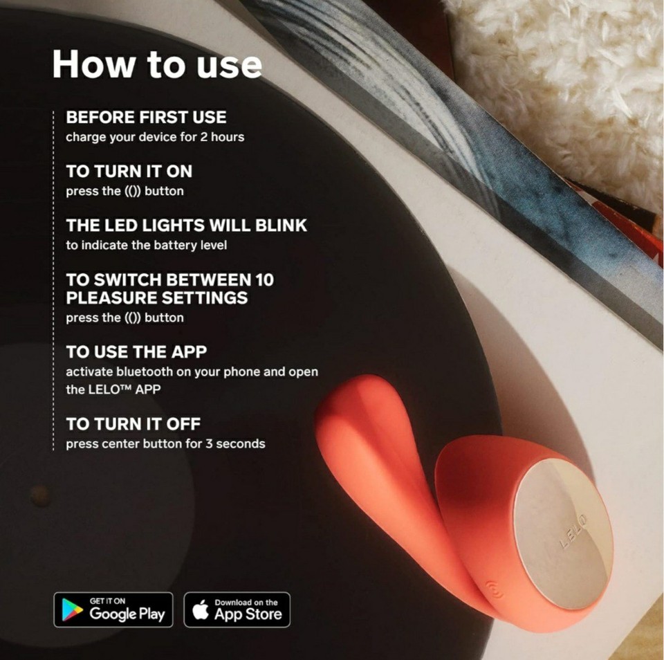 Lelo IDA Wave Dual Vibrator Multi Mode Stimulator Massager USB ...