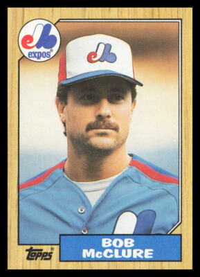1987 Topps #707 Bob McClure Montreal Expos Baseball Card | eBay