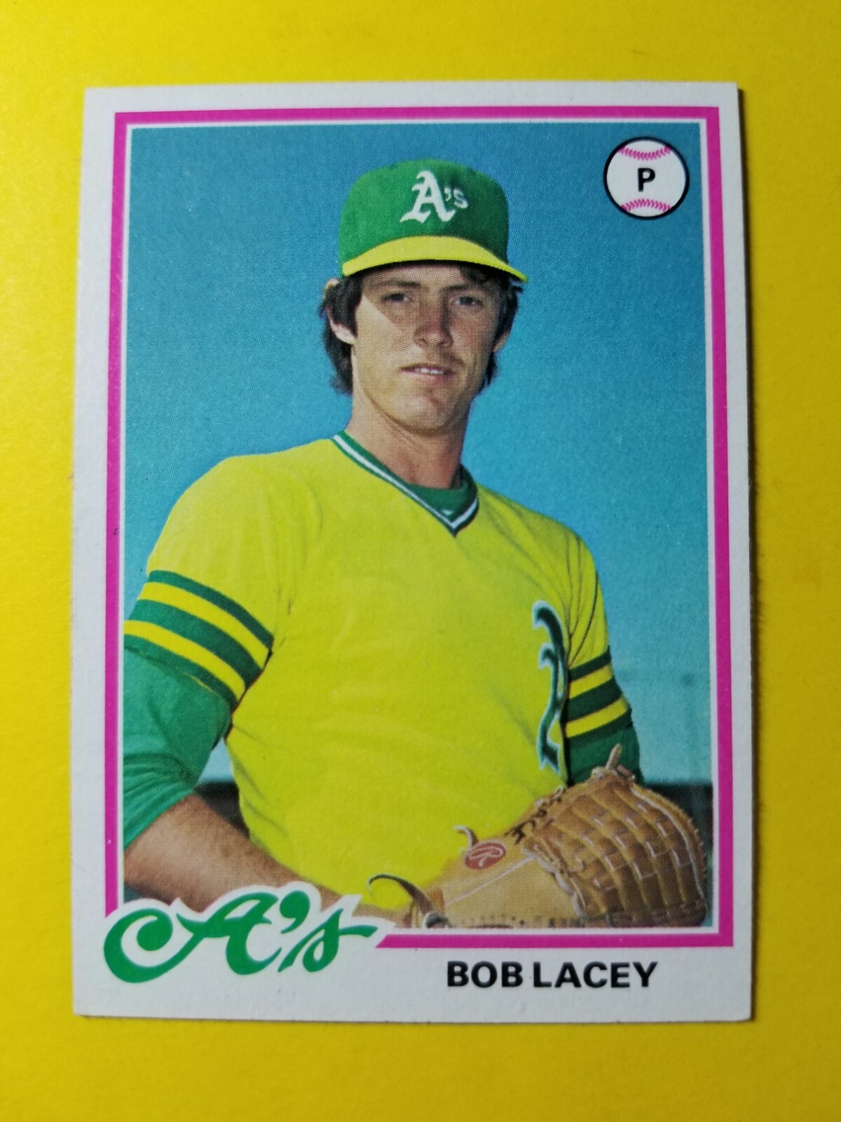 VINTAGE BOB LACEY #29 OAKLAND A's - 1978 TOPPS MLB BASEBALL | eBay