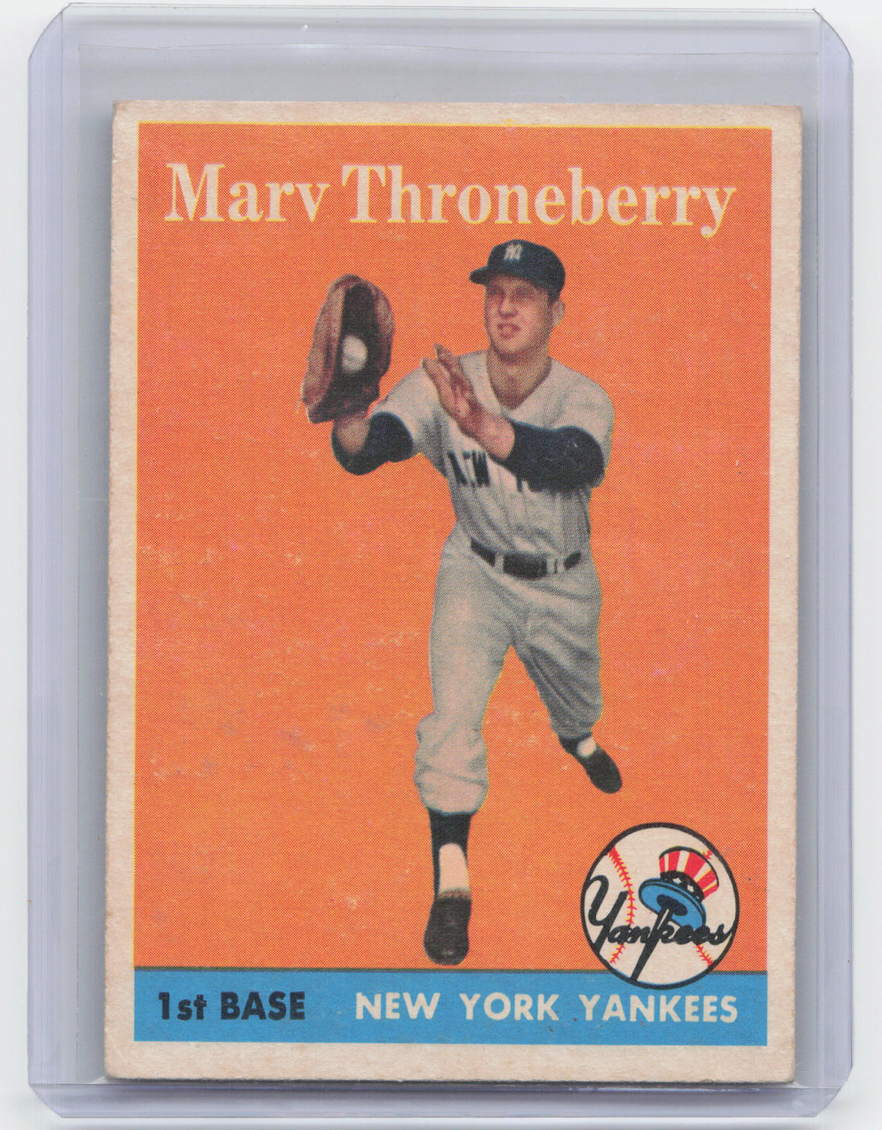 1958 Topps #175 Marv Throneberry | eBay