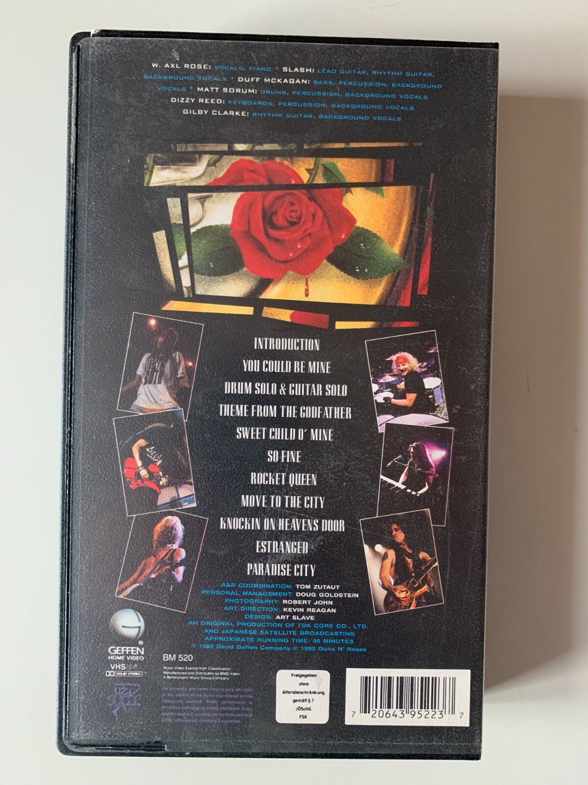 K7 VIDEO VHS GUNS N' ROSES USE YOUR ILLUSION II | eBay