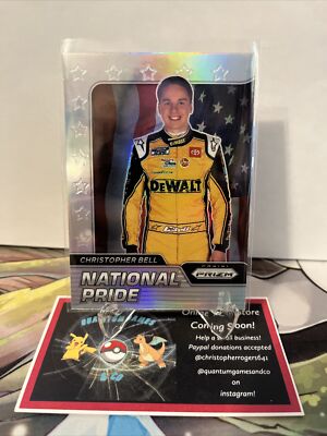 2022 Panini Prizm Racing CHRISTOPHER BELL National Pride Silver Card | eBay