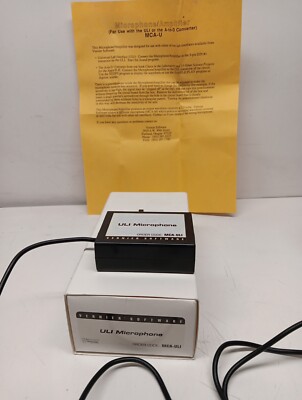VERNIER MICROPHONE /AMPLIFIER FOR ULI | eBay