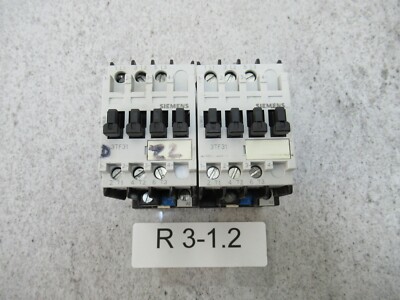 2x Siemens 3TF31 Contactor 3TF31 Siemens | eBay