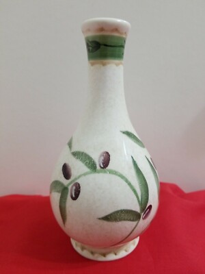ONEIDA Hand Painted Vase 7" Tall | eBay