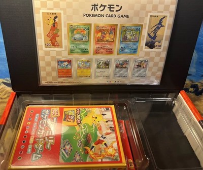 Pokemon 2021 Stamp Box Collection Japanese TCG Box & Stamp Sheet (No ...