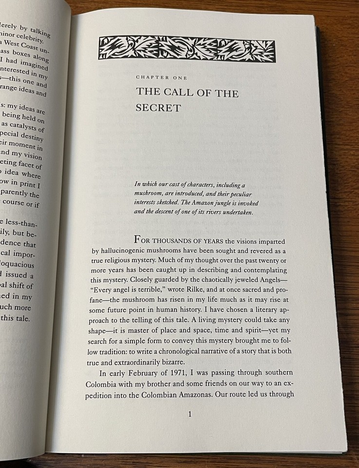 True Hallucinations by TERENCE McKENNA ~ SIGNED First Edition 1993 ...