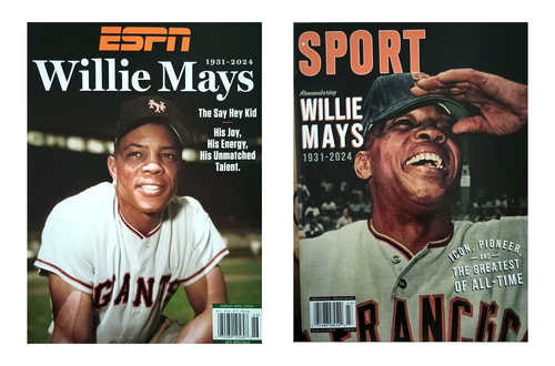 (2) Willie Mays Magazines - ESPN & Sport Magazine | eBay