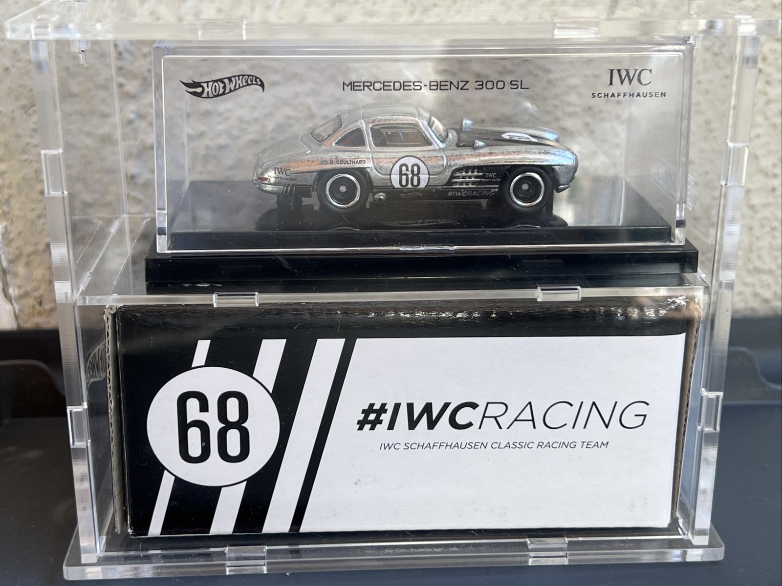 Hot Wheels IWC Racing Mercedes Benz 300SL Zamac Schaffhausen RARE #68 ...