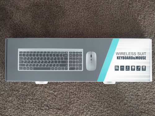 Wireless Suit Keyboard & Mouse Rechargeable Combo | eBay