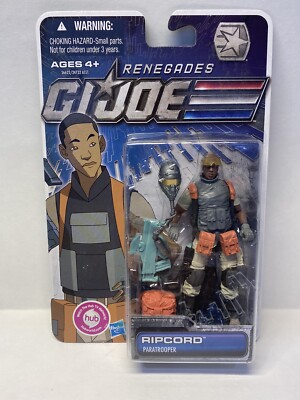 G.I. Joe 30th Anniversary Renegades Ripcord Paratrooper figure 30 years ...