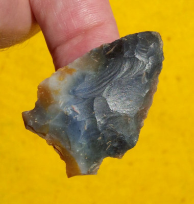 SUPERB 1-5/8" HARDAWAY PALMER OHIO ARROWHEAD Authentic Indian Artifact ...