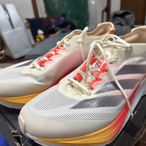 adidas Adizero Boston 12 M Ivory Core Black IG3320 Men's Size | eBay