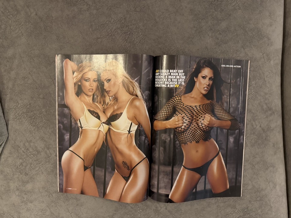 Front Magazine July 2005 Issue 84 Lucy Pinder Katie Downes & outer ...