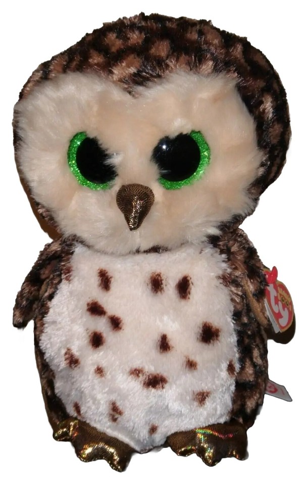Ty Beanie Boos - SAMMY the 9" Owl Medium NEW MWMT's Stuffed Animal ...