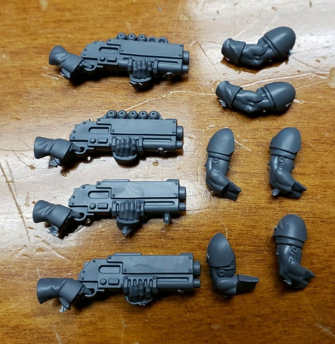 Warhammer 40k Black Templar Bits Primaris Upgrade Neophyte Scout ...