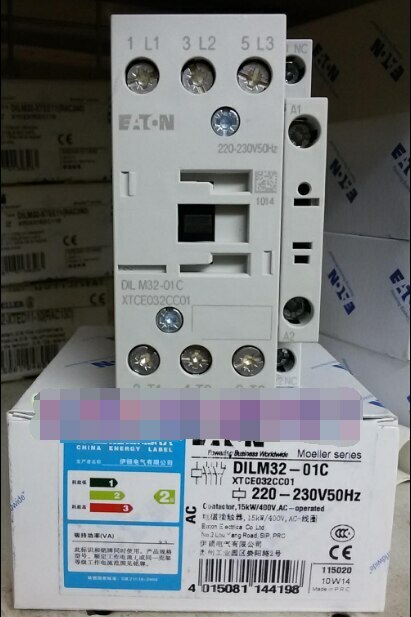 1PC New EATON MOELLER DILM32-01C 220-230V50Hz Contactor DILM3201C Free ...