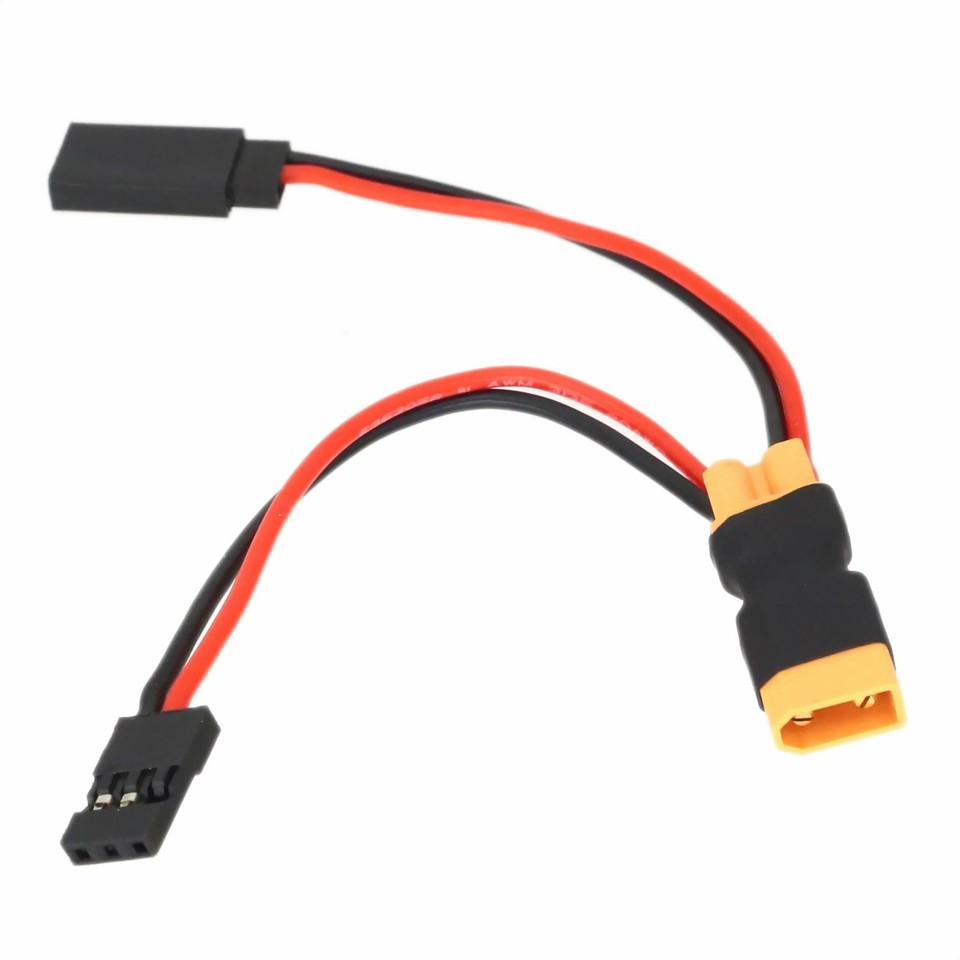 XT30 Male to Female in-line Connector JST JR Futaba Battery Power ...