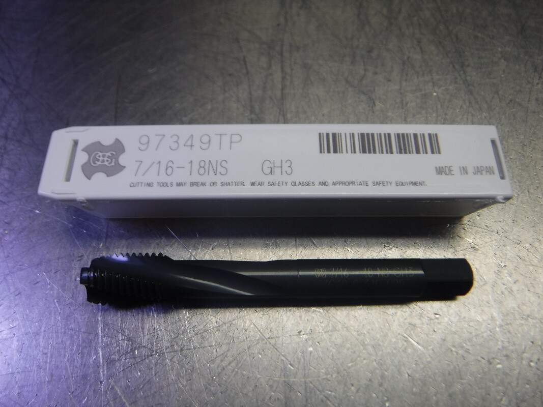 OSG 7/16-18NS GH3 3 FLute HSS SF Tap 97349TP (LOC3355) | eBay