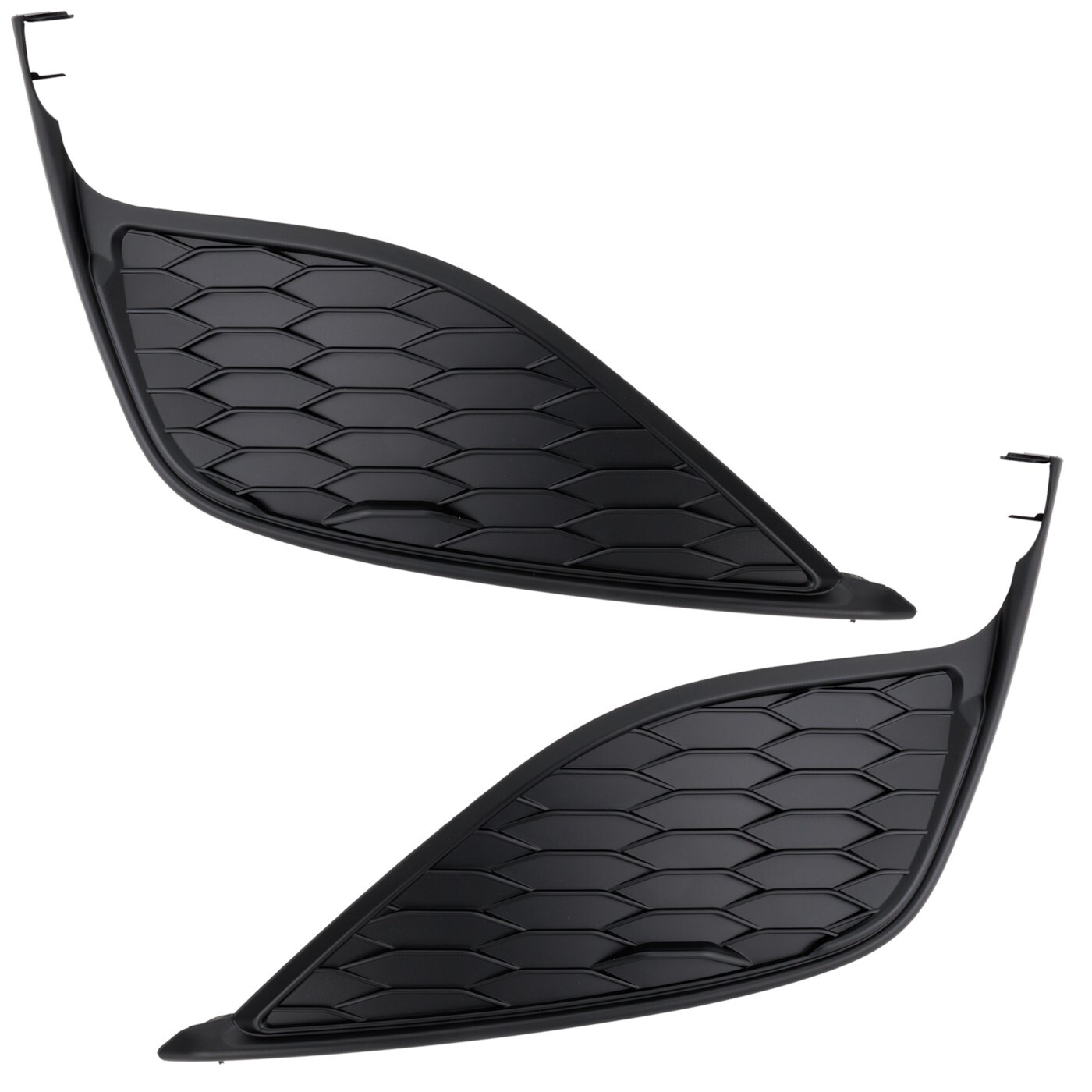 Set of 2 Fog Light Covers Front Driver & Passenger Side Left Right Pair ...