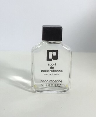 SPORT - PACO RABANNE PARFUMS - MINIATURE - EDT/HOMME - 5 ML - FLACON ...