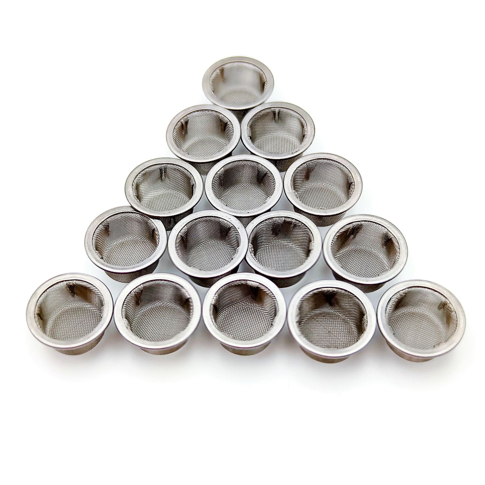 40PCS Stainless Steel Tobacco Smoking Pipe Metal Filter Screen Mesh ...