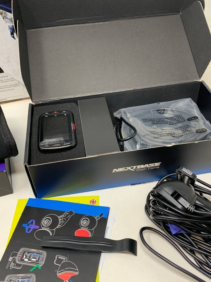 Nextbase 222XR Front + Rear Dash Camera Bundle U3 Go Pack Carry Case Open Box 5060910801758| eBay