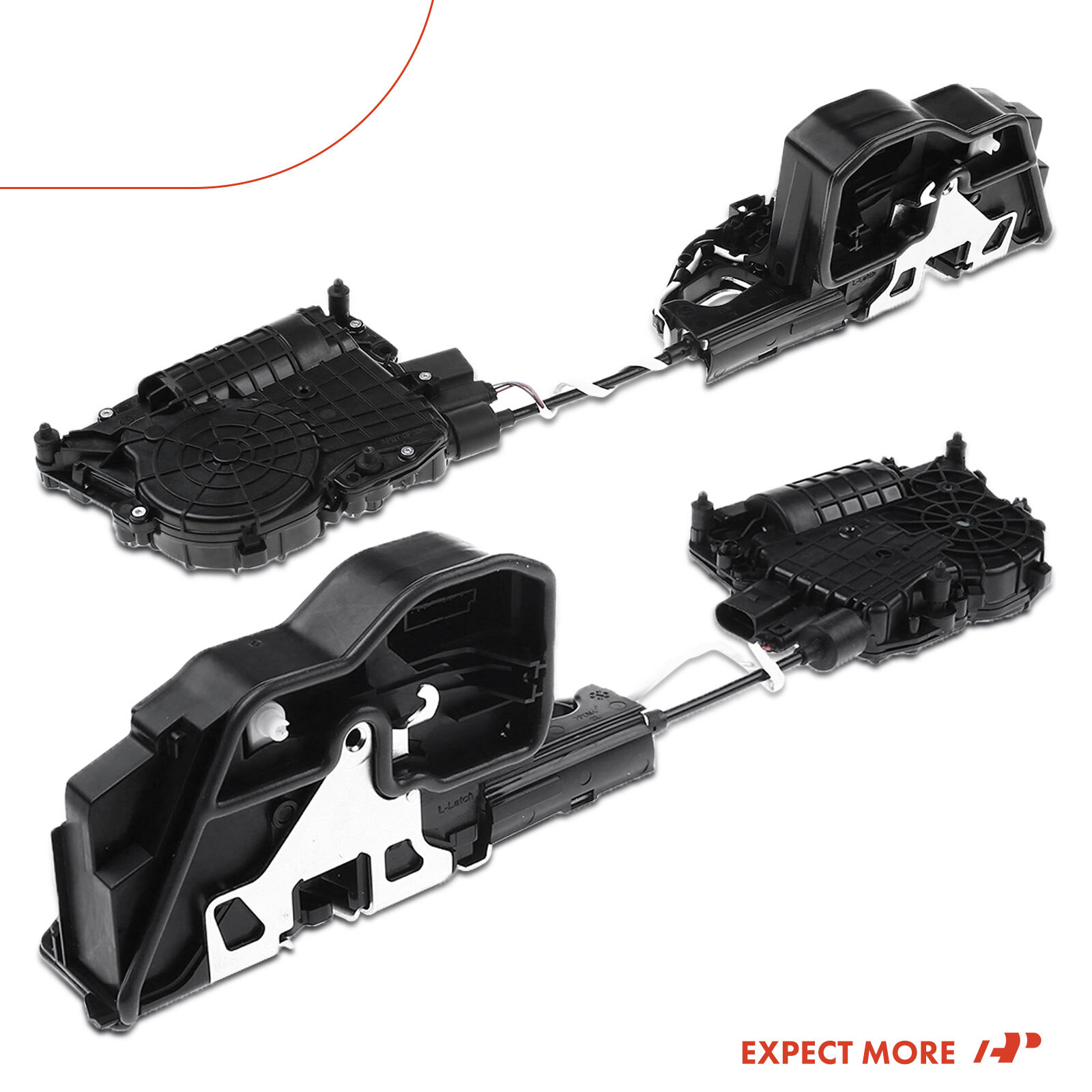 2x Front Left & Right Door Lock Actuator w/ Latch for BMW F10 F01 F02 ...