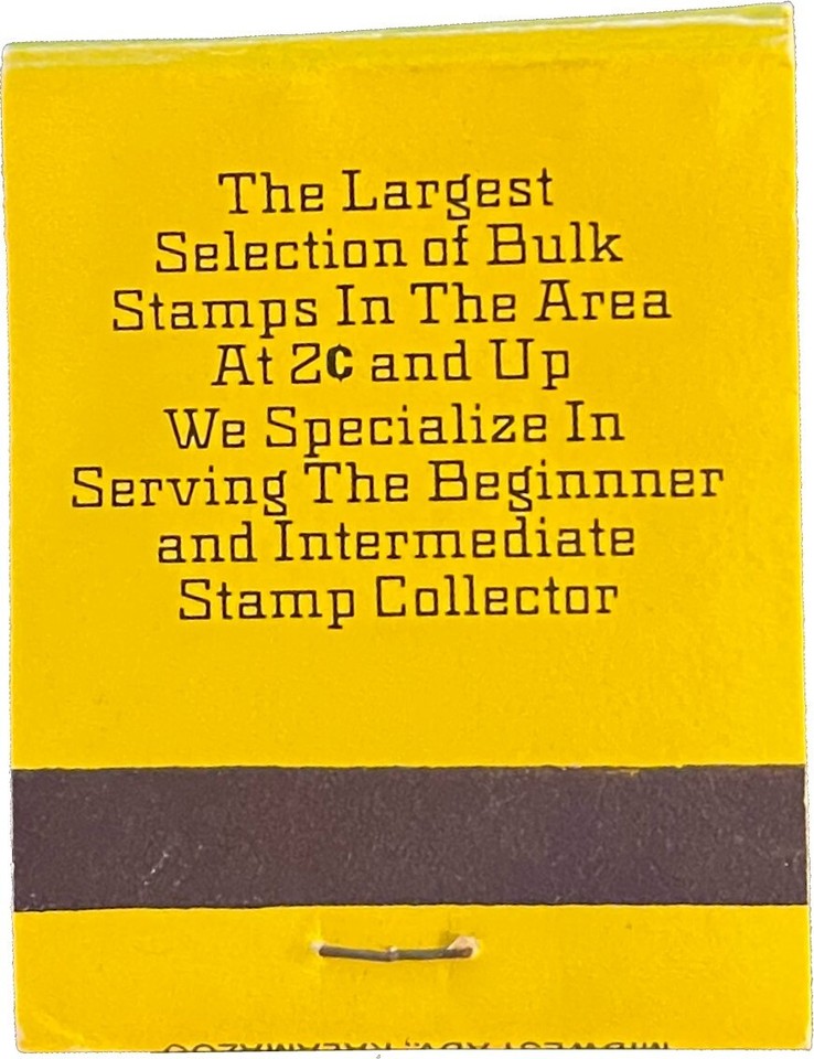 Parchment Stamp Company, Kalamazoo, MI, Match Book Matches matchbook | eBay