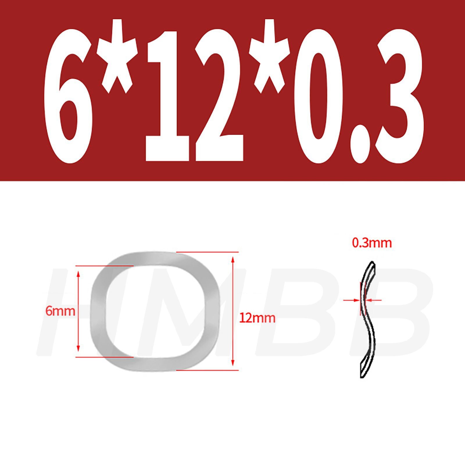 A2 MARINE GRADE STAINLESS STEEL WAVE WAVY SPRING CRINKLE WASHERS METRIC ...