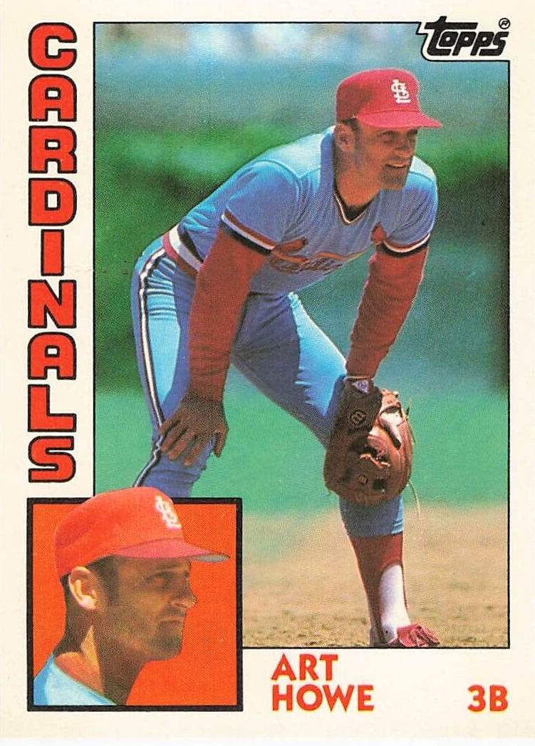 ART HOWE 1984 TOPPS TRADED TIFFANY #53T | eBay