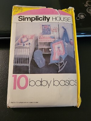 Simplicity House 10 baby basics sewing pattern 125 New Uncut | eBay