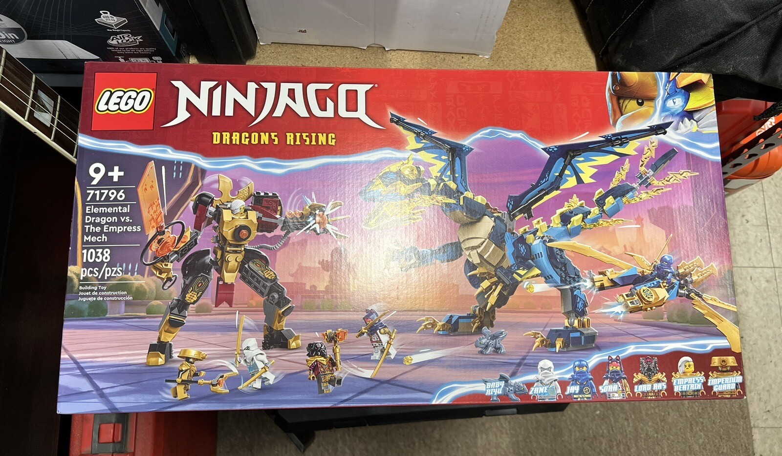 LEGO 71796 Ninjago Elemental Dragon VS. The Empress Mech 6425945 New