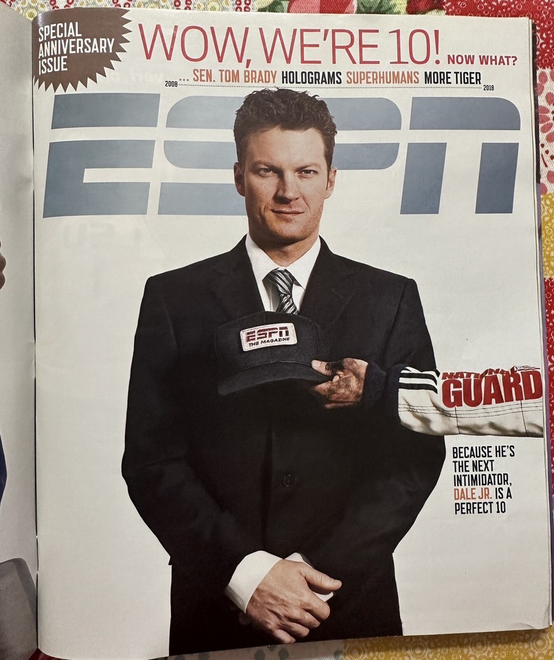 ESPN Magazine 10th Anniversary March 24 2008 LeBron A-Rod Dale JR 10 ...