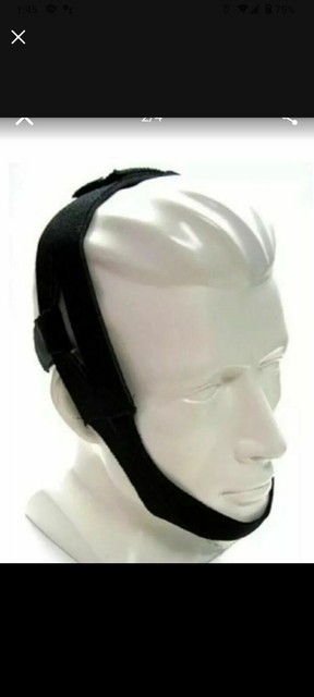 Philips Respironics CPAP Premium CHIN STRAP 1012911 HCPCS A7036 Black ...