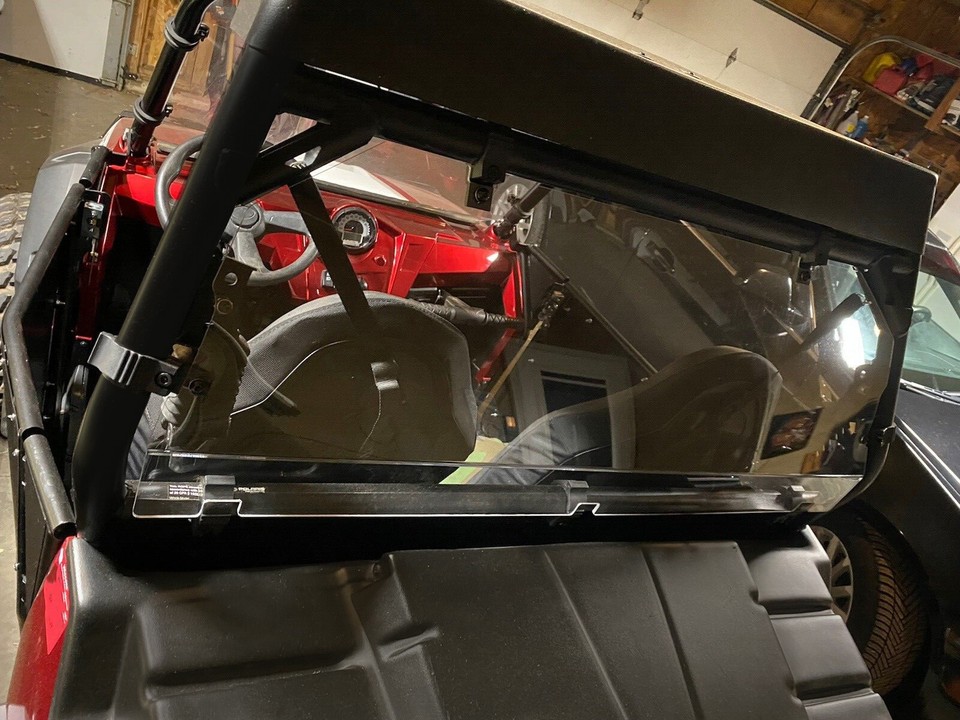 Rear Windshield & Back Panel Fits 2012-2022 Polaris RZR 570 RZR S 570 ...