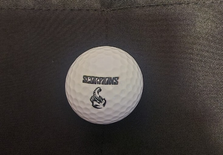 Scorpions Golf Ball | eBay