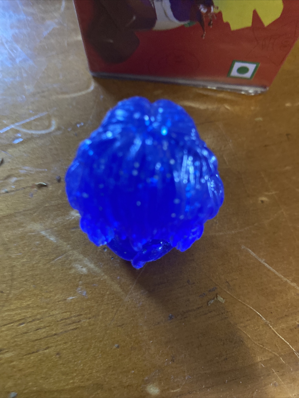 RARE Blue Spirit Mufasa OOSHIE Glitter Woolworths The Lion King Ooshies ...