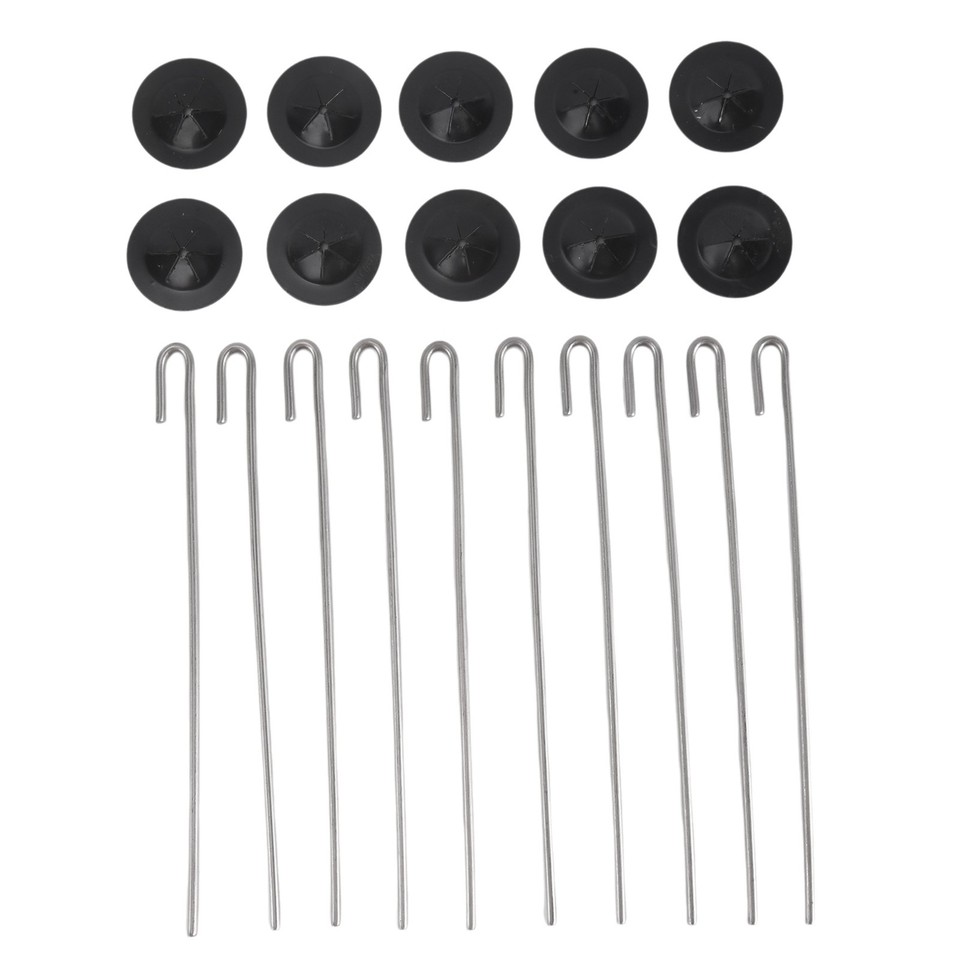 200 Packs Solar Panel Guard Clips, Stainless Steel Wire Fence ...