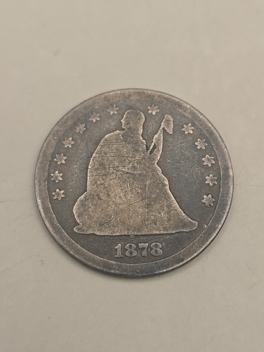 1878-CC Seated Liberty Quarter 25c - Carson City Mint | eBay