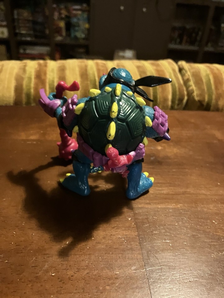 Vintage 1990 Teenage Mutant Ninja Turtles Yellow Belly Slash Purple ...