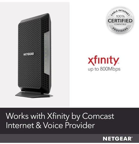 NETGEAR CM1150V Nighthawk Multi-Gig Speed Cable Modem for XFINITY Voice ...