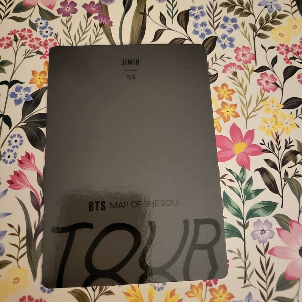 BTS Official MOTS Map Of The Soul Tour Mini Photocard Jimin 2/8 | eBay UK